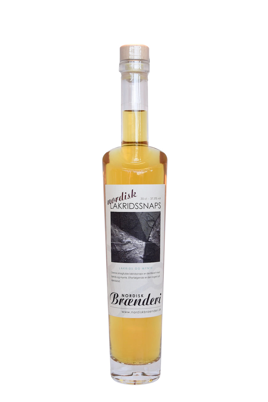 Lakridssnaps med mynte - Dansk snaps - Nordisk Brænderi